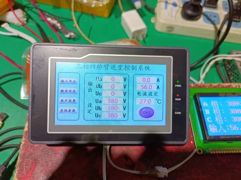 Трехфазная плата драйвера IGBT модуля с экраном 4.3 дюйма