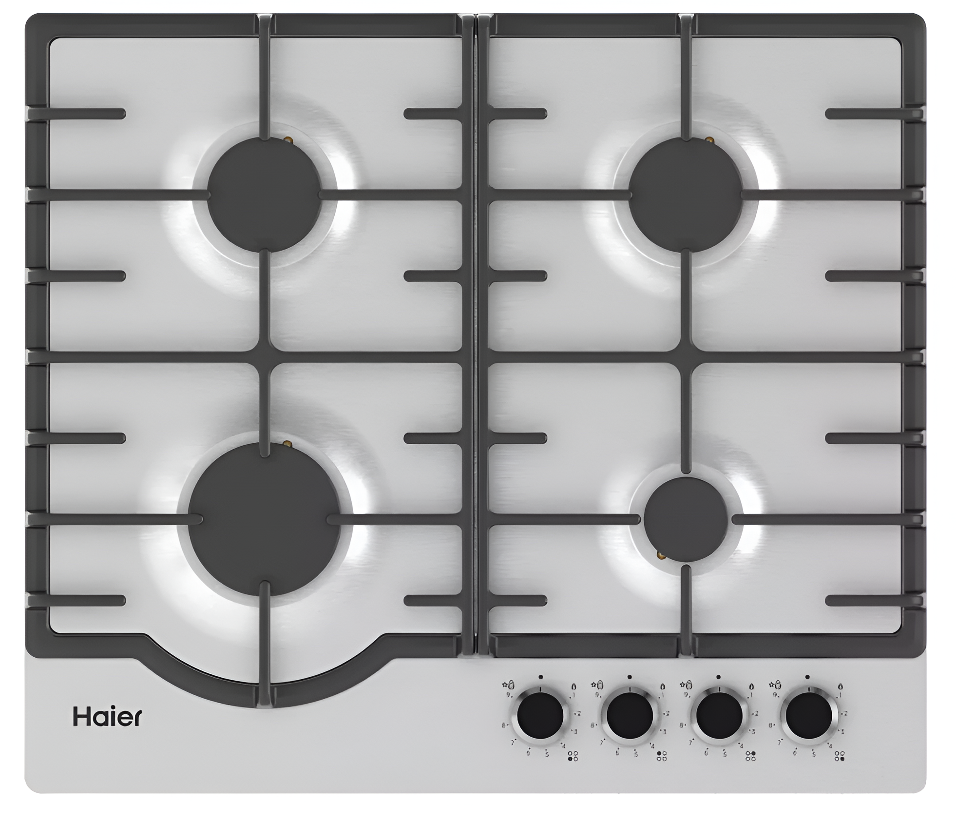 Варочная панель Haier "DOMINO" HHX-M64RNVX, нержавеющая сталь, 4 конфорки