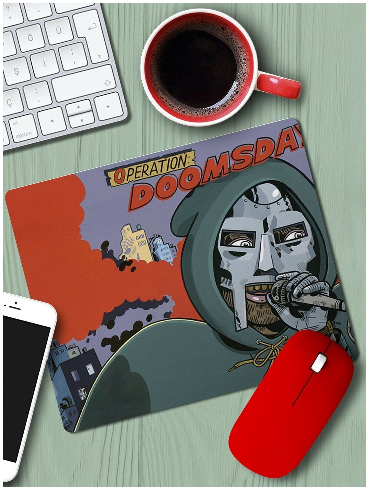 Коврик для мыши MF DOOM - 400 — фото 1