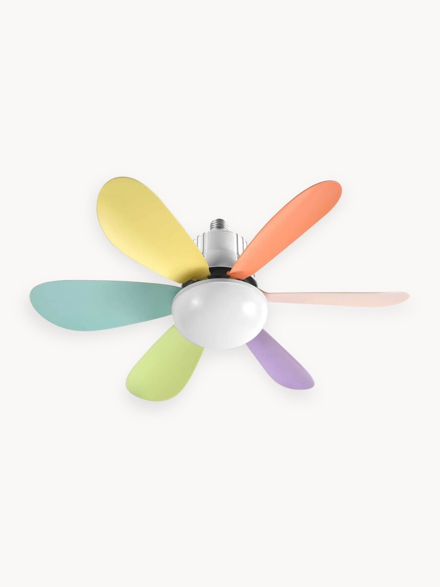 Люстра потолочная с вентилятором и пультом управления Балтийский Светлячок