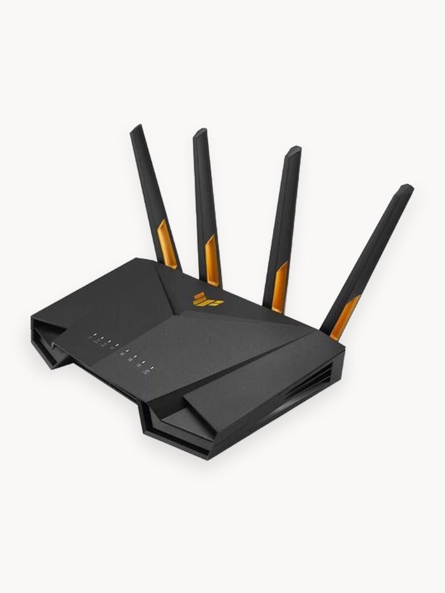 Wi-Fi роутер ASUS TUF-AX4200, AX4200, черный