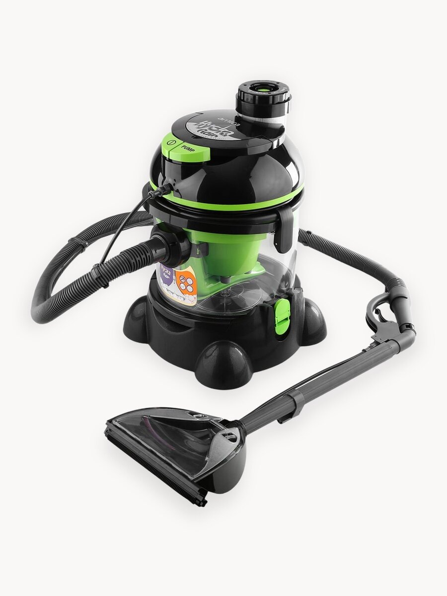 Пылесос ARNICA Hydra Rain моющий с аквафильтром зеленый ET12101, для сухой и влажной уборки, воде
