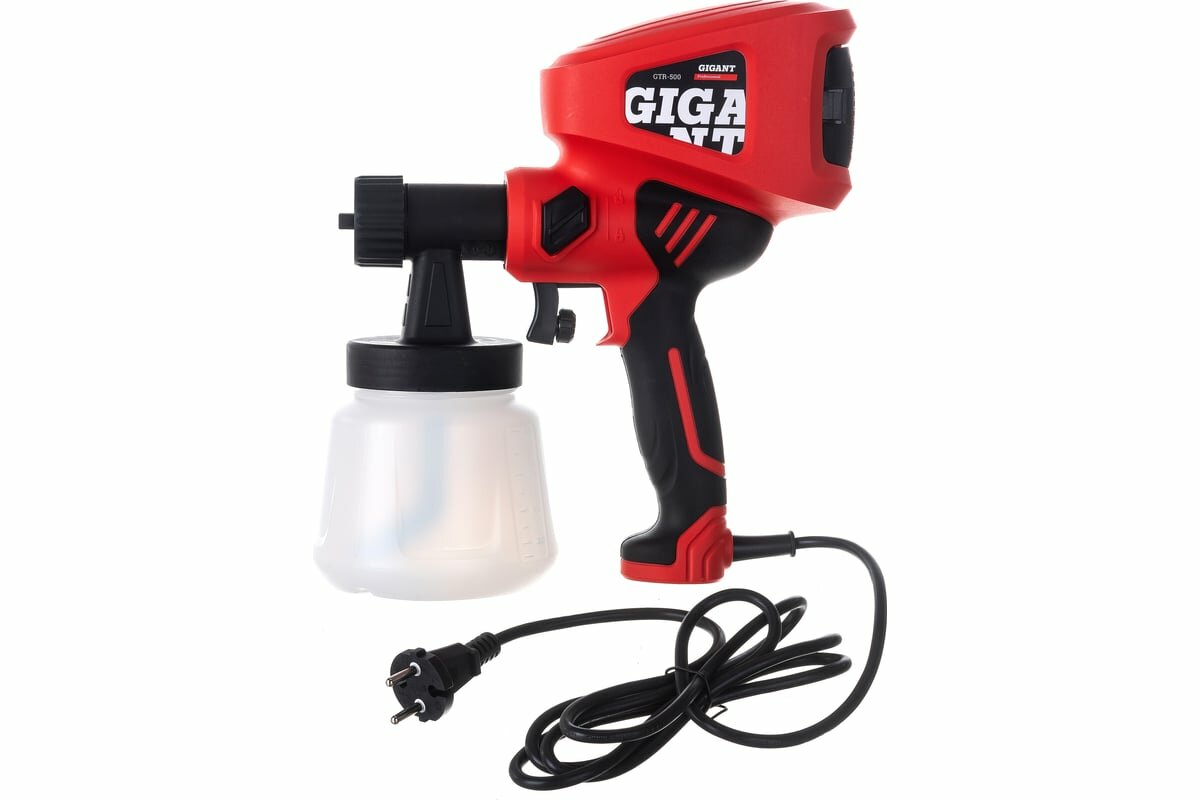 Электрический краскопульт Gigant Professional GTR-500распылитель красок и лака