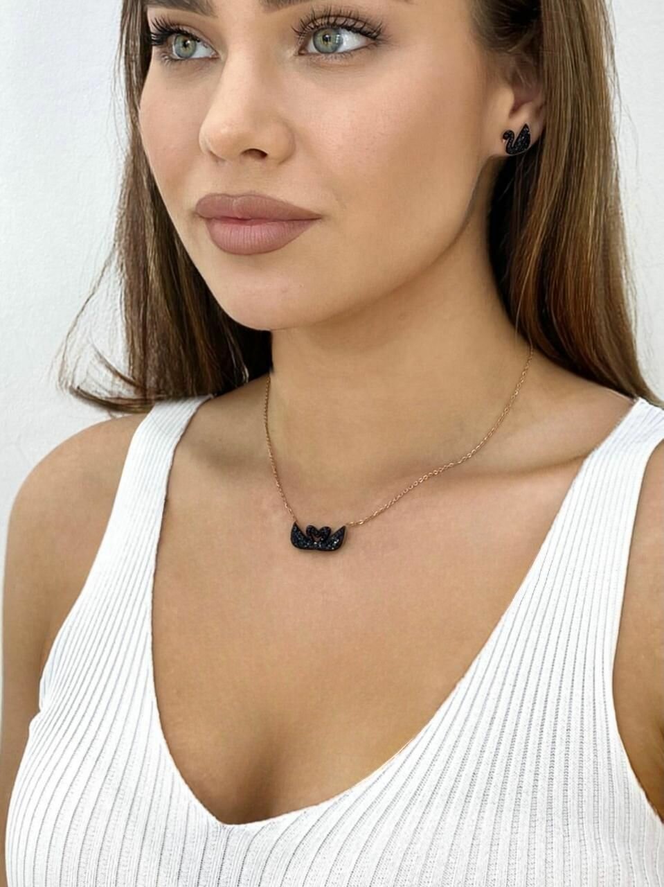 Комплект бижутерии, кристалл