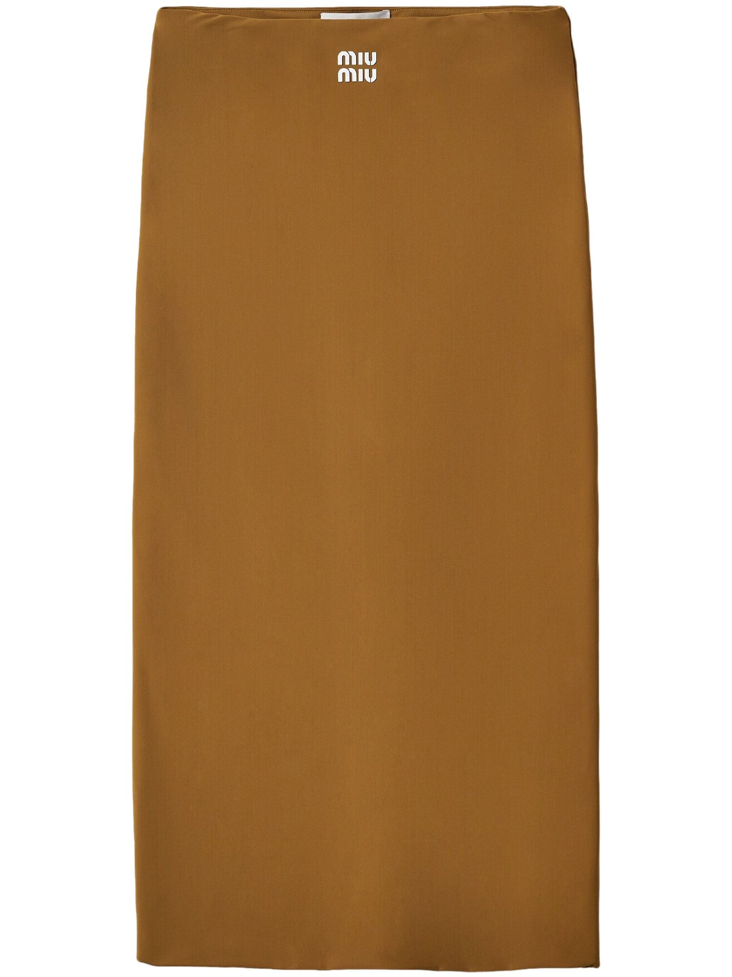 Юбка Rubberized-logo midi skirt