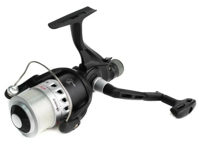 Катушка Okuma Electron 180 Rear Drag + доп. Шпуля + леска