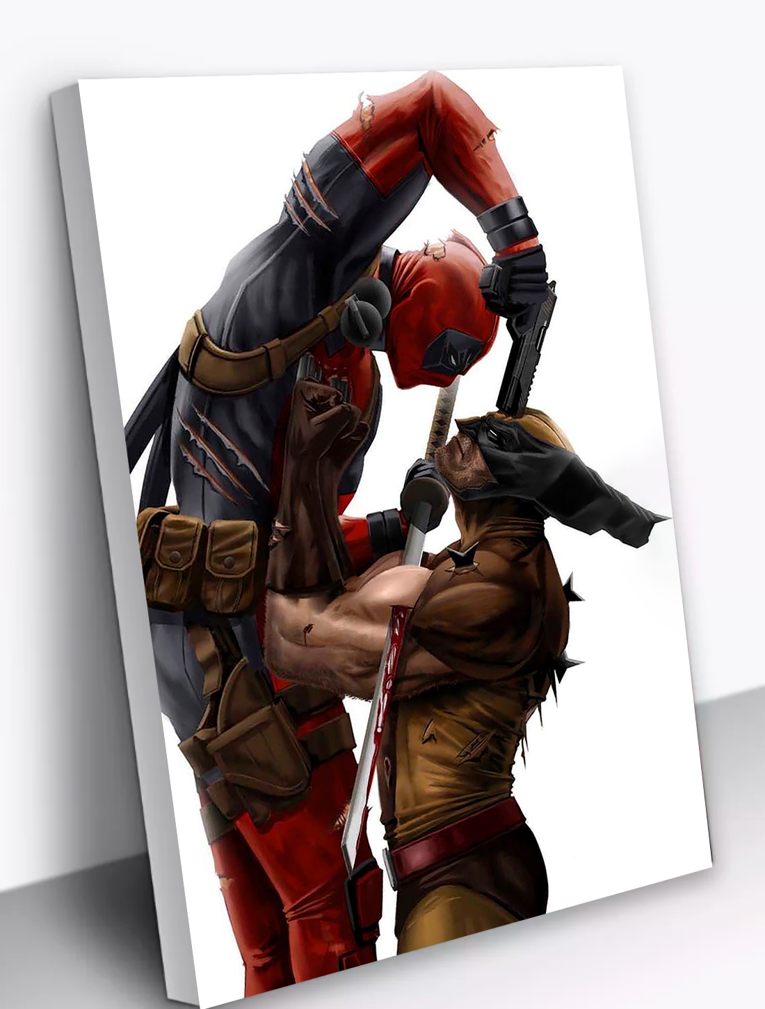 Картина по номерам "Дэдпул" 40х50 см, хлопковый холст на подрамнике, акрил, АртТойс