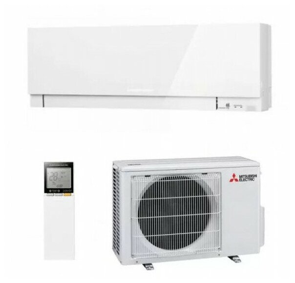 Элитная настенная сплит-система Mitsubishi Electric MSZ-EF50VGKW / MUZ-EF50VG на 50 метров, с Wi-Fi