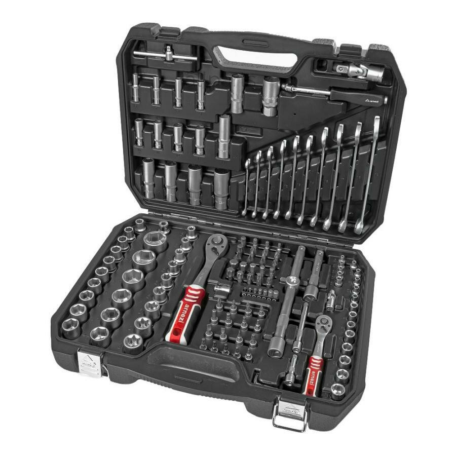 ARNEZI R0900130 Набор инструментов 130 пр. 1/4"DR, 1/2"DR ARNEZI R0900130