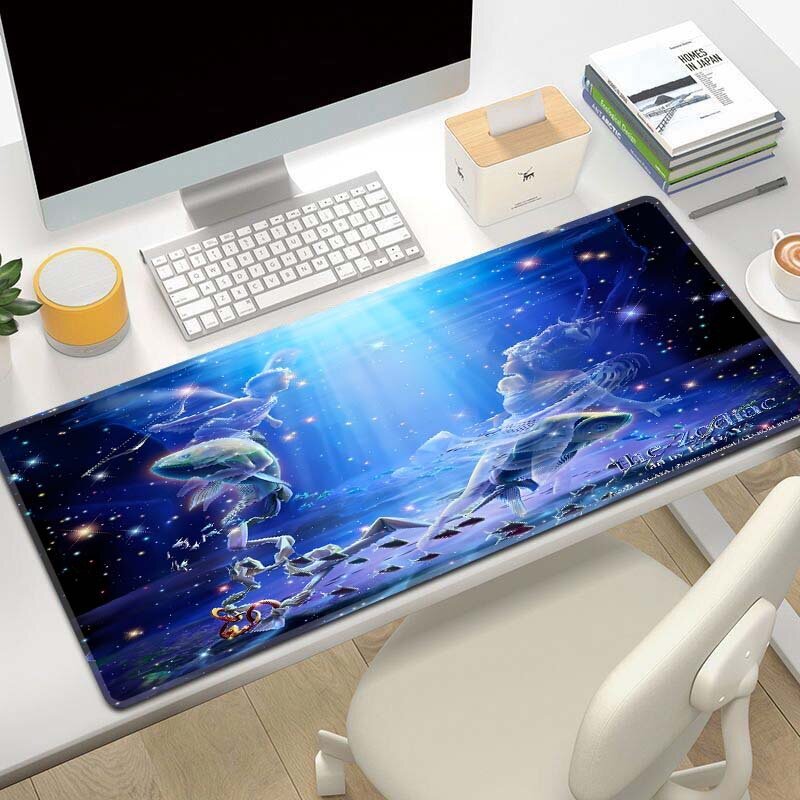 Коврик для мыши Liangcaida "Зодиакальная Рыба", ткань, нескользящий, 1000x500 мм