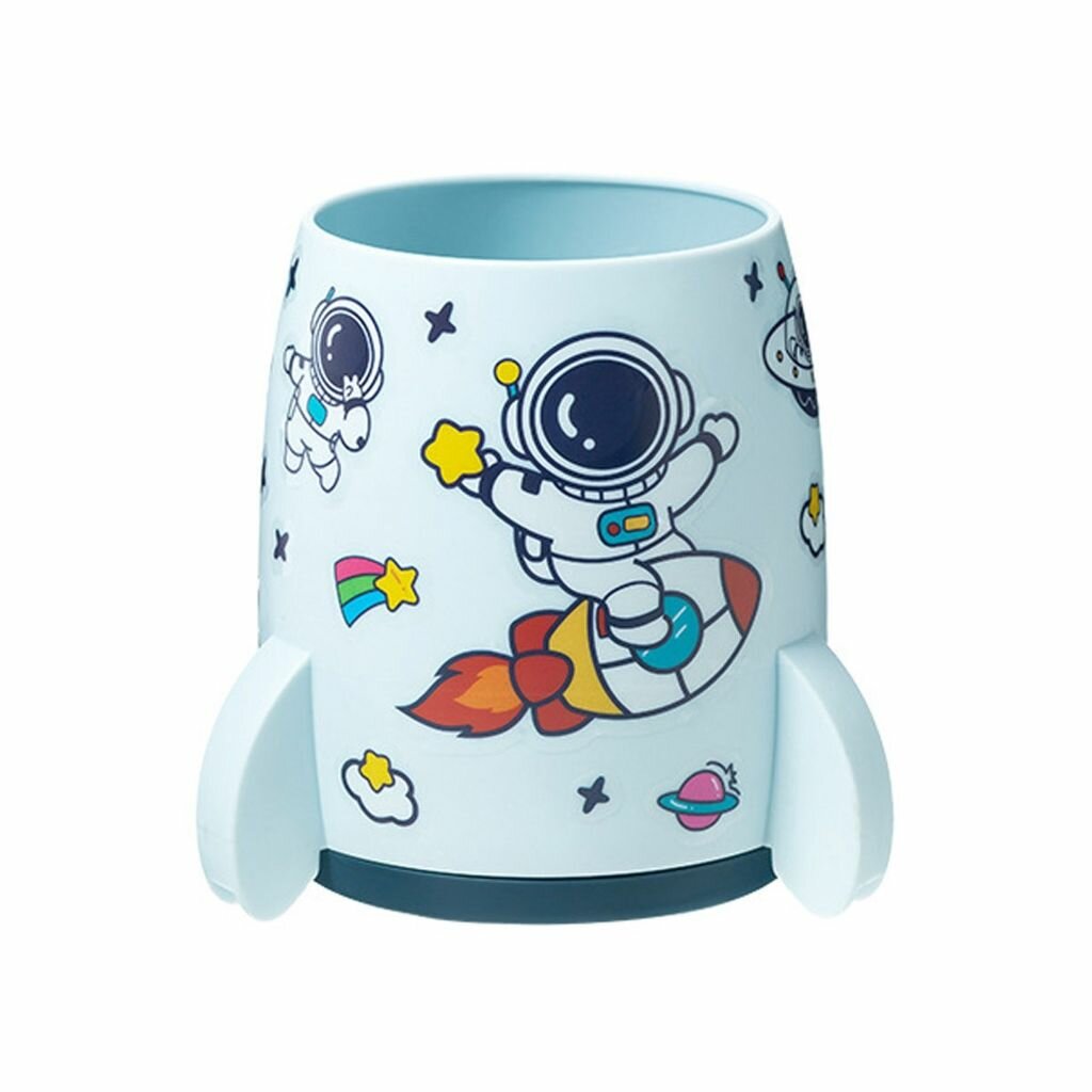 Студенческий настольный держатель для хранения канцелярских принадлежностей синий