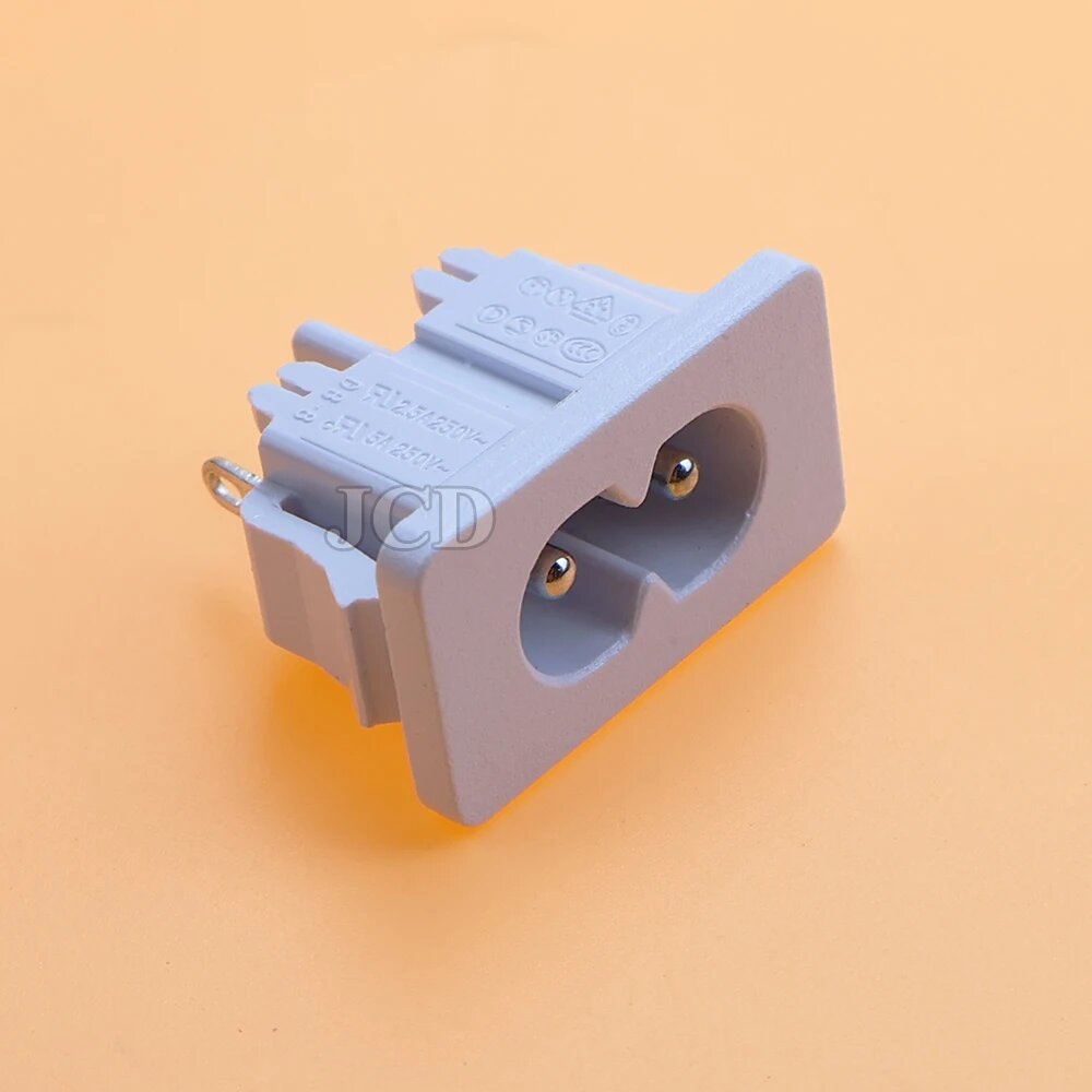 Разъемы питания JCD IEC320 C8 250В 2.5А white