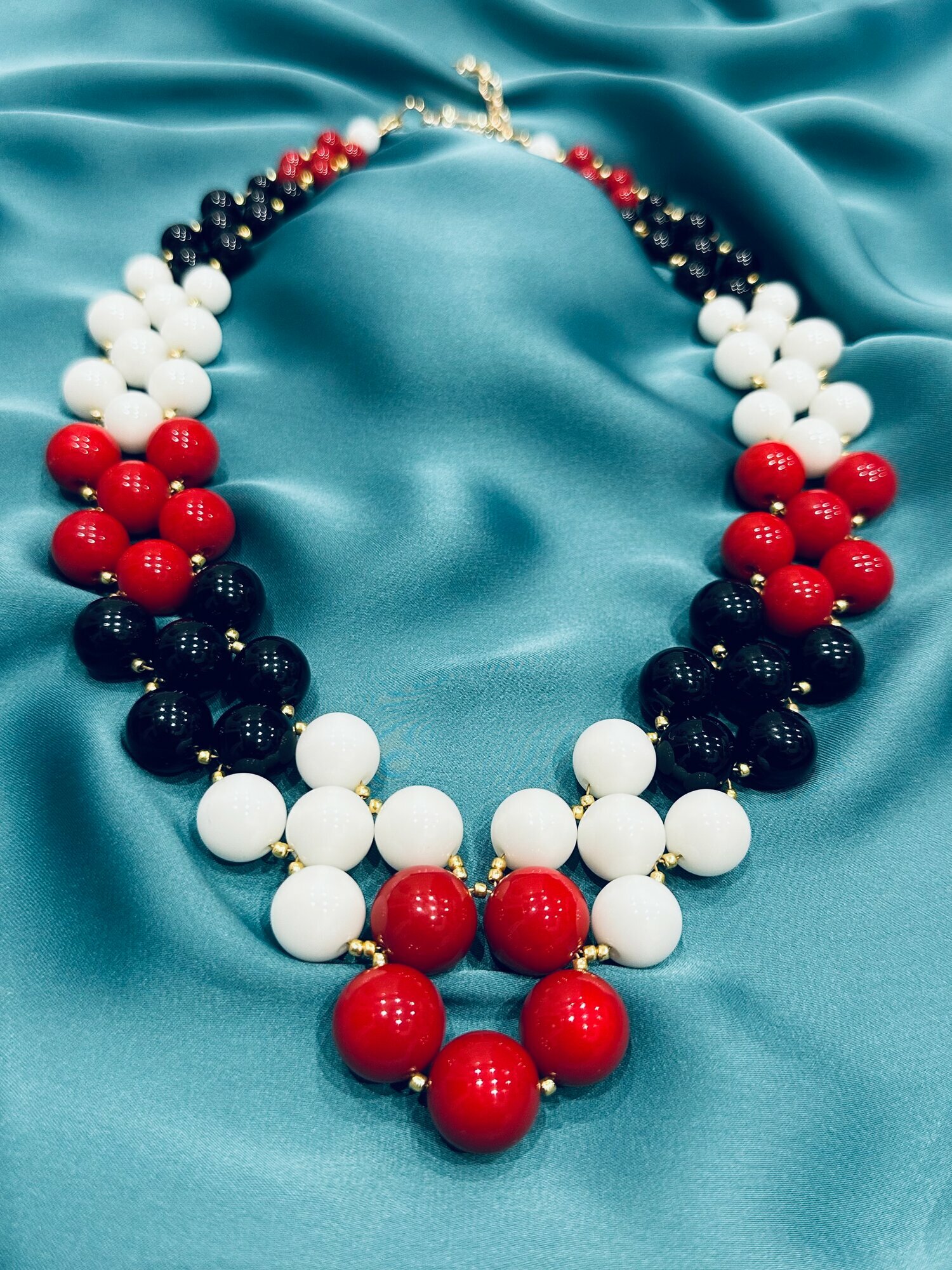 Колье, агат