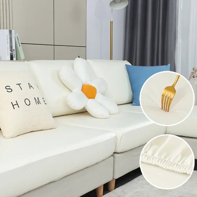 Белый чехол для диванной подушки Normal Size3(L)-1pc