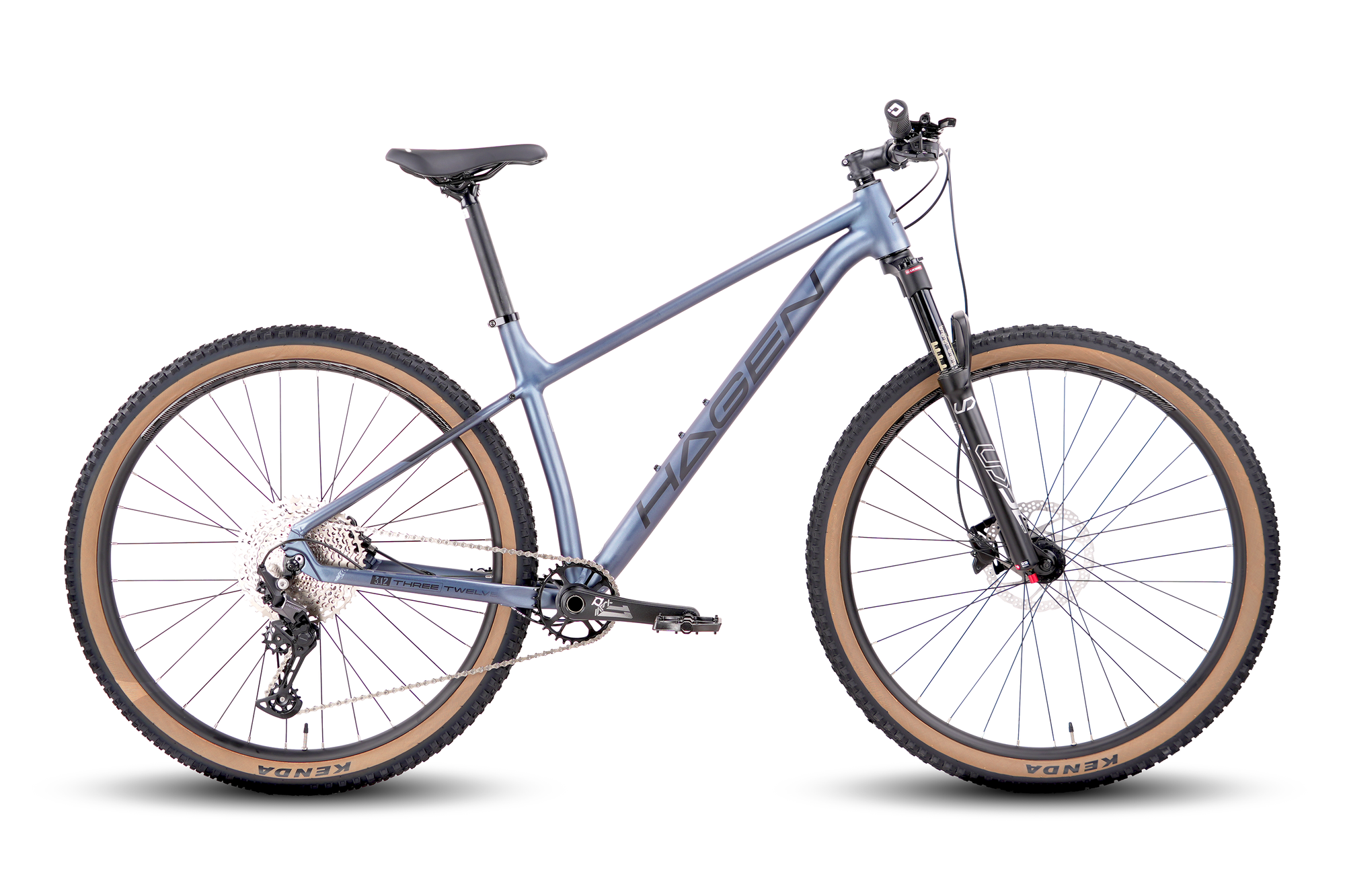 Велосипед HAGEN 3,12 27,5 2025 (требует финальной сборки), Цвет оружейный серый, металлик, Размер 16"