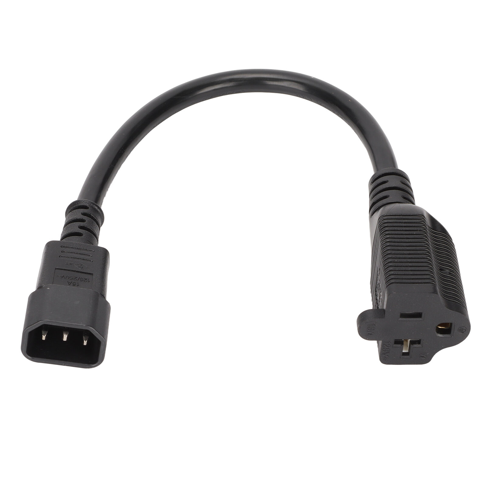 Кабель Питания: Провод Из Чистой Меди, Длина 0.32 М, IEC320 C14 Для Безопасной Передачи Энергии - Усиленный Прочный Провод Для Серверов И Игровых ПК С Защитой От Перегрева