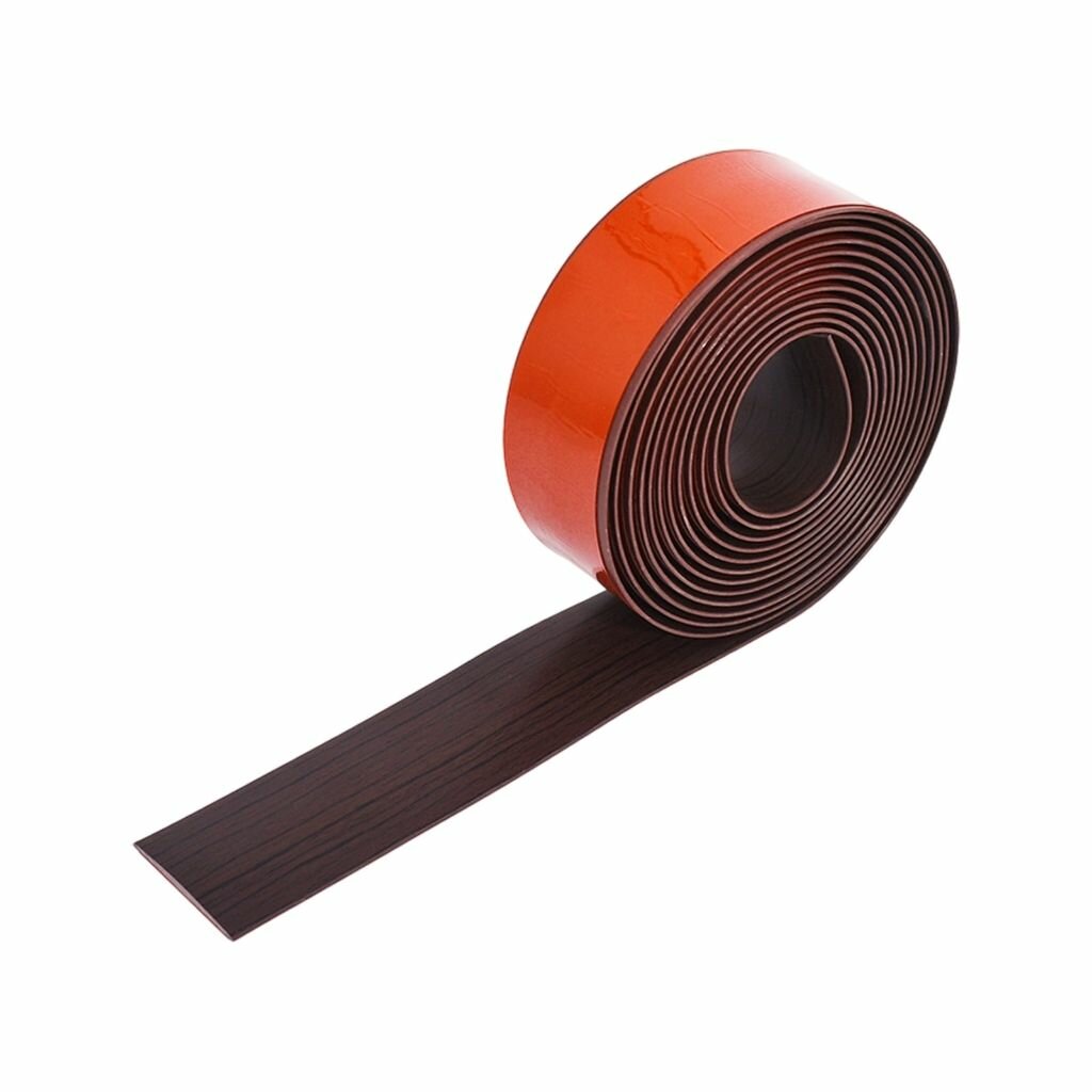 Самоклеящаяся переходная планка для пола-черный орех