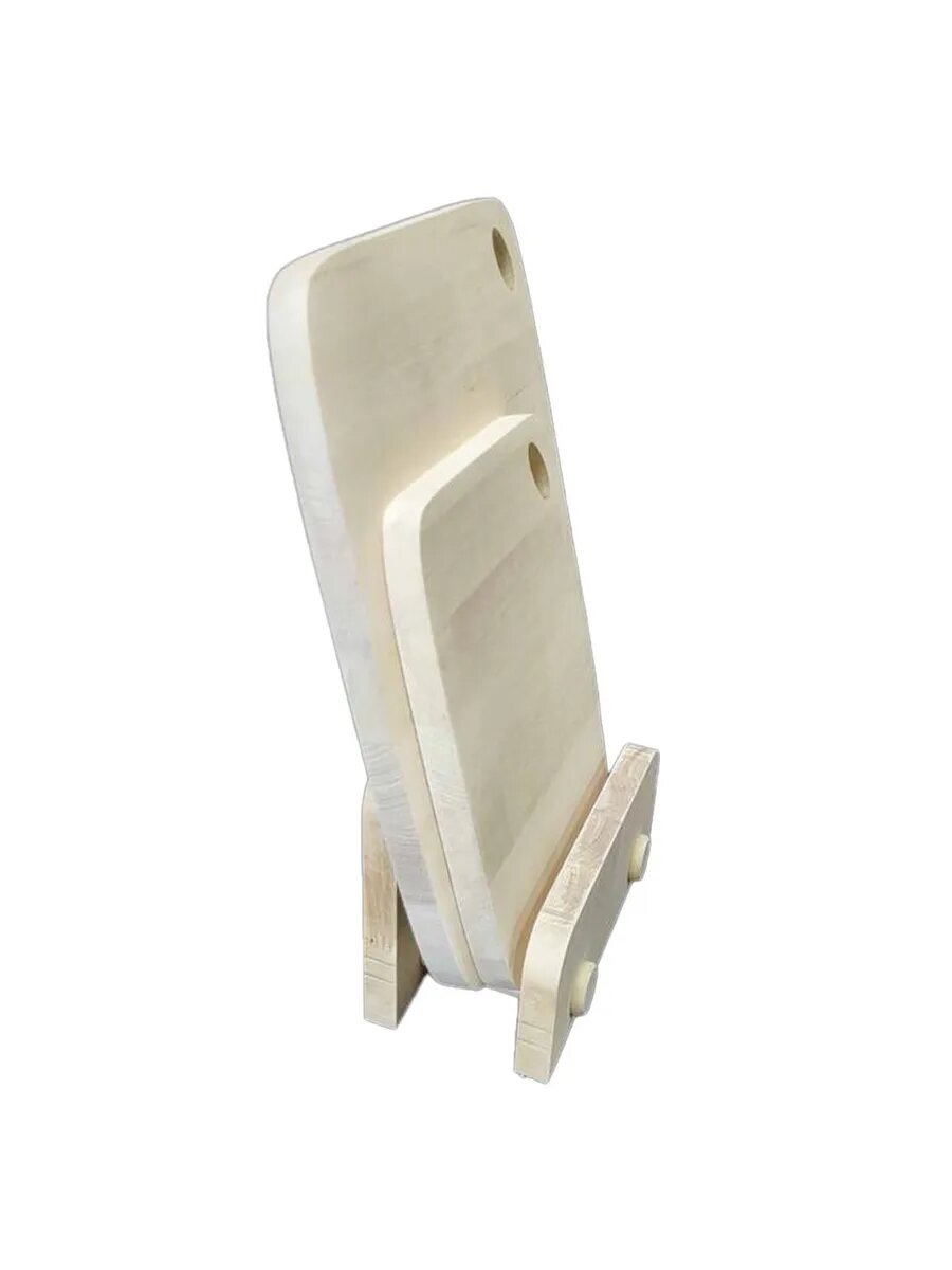 Набор разделочных досок GUTER BAUM 371825, береза, двухсторонняя, 1.8 см, 2шт