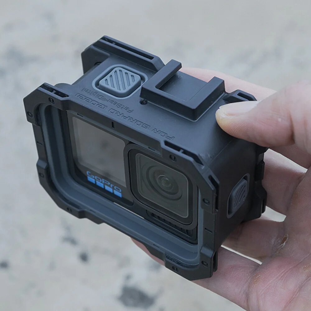 FATBEAR-тактический прочный противоударный защитный чехол военного класса для GoPro Hero 13, 12, 11, 10, 9, чехол