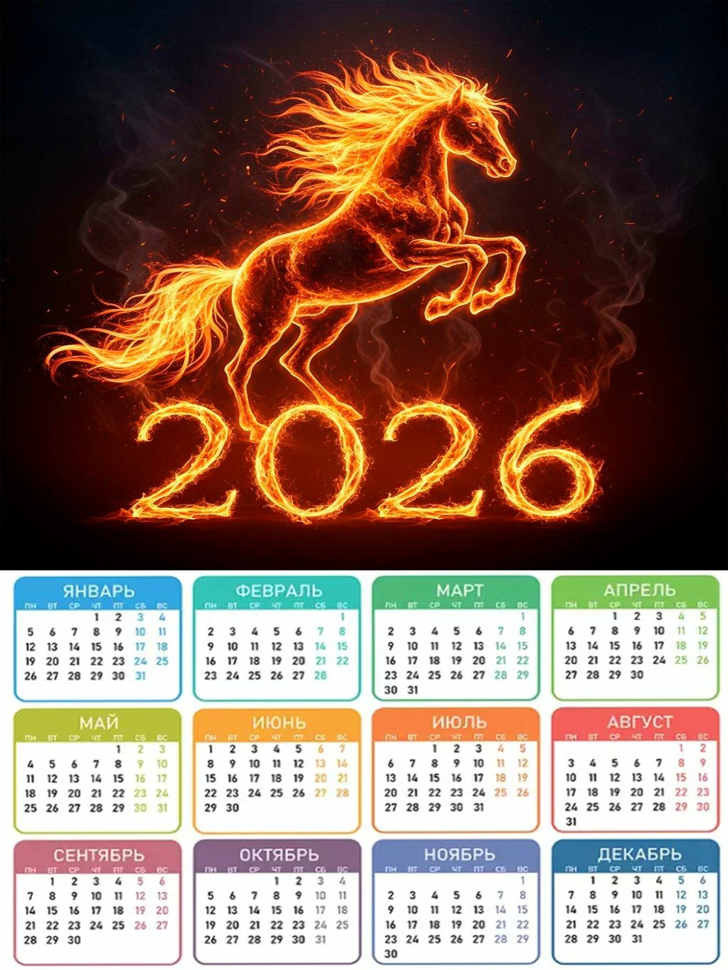 Календарь 2026