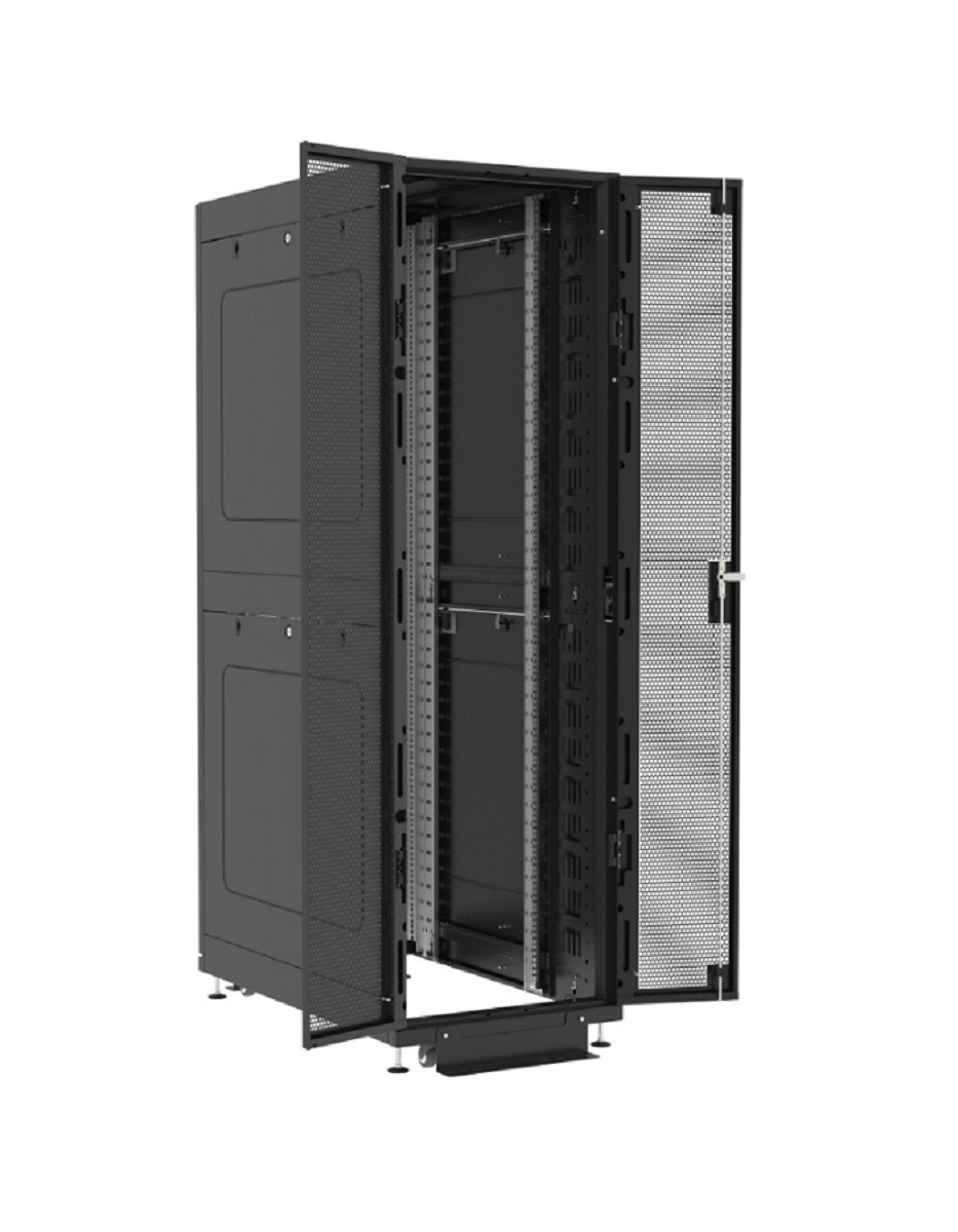 Коммутационный шкаф напольный 19", 48U Filum FL-DC-486107P2P2M-BK DATA CENTRE (ШхГхВ) 600х1070х2287 мм, черный