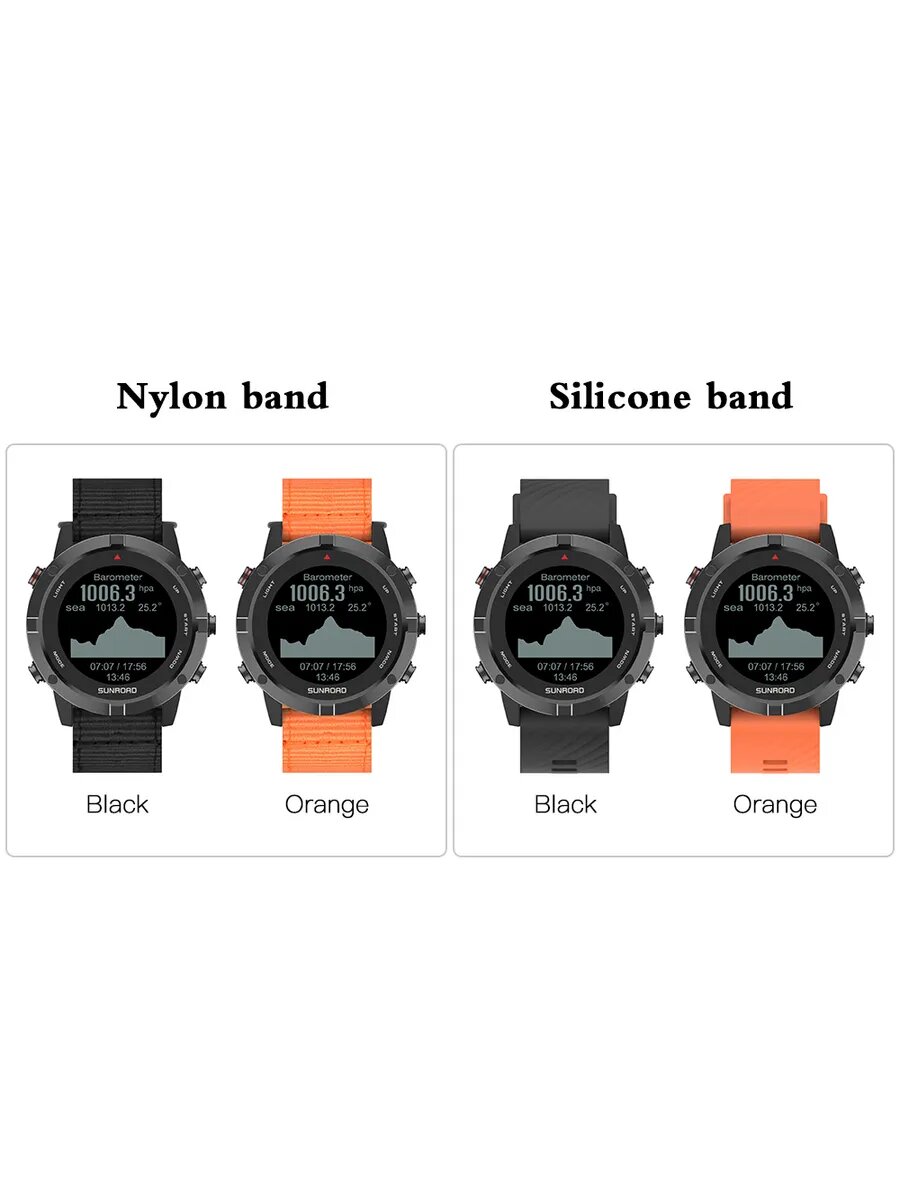 Спортивные часы с GPS, фитнес-трекер, наручные часы с