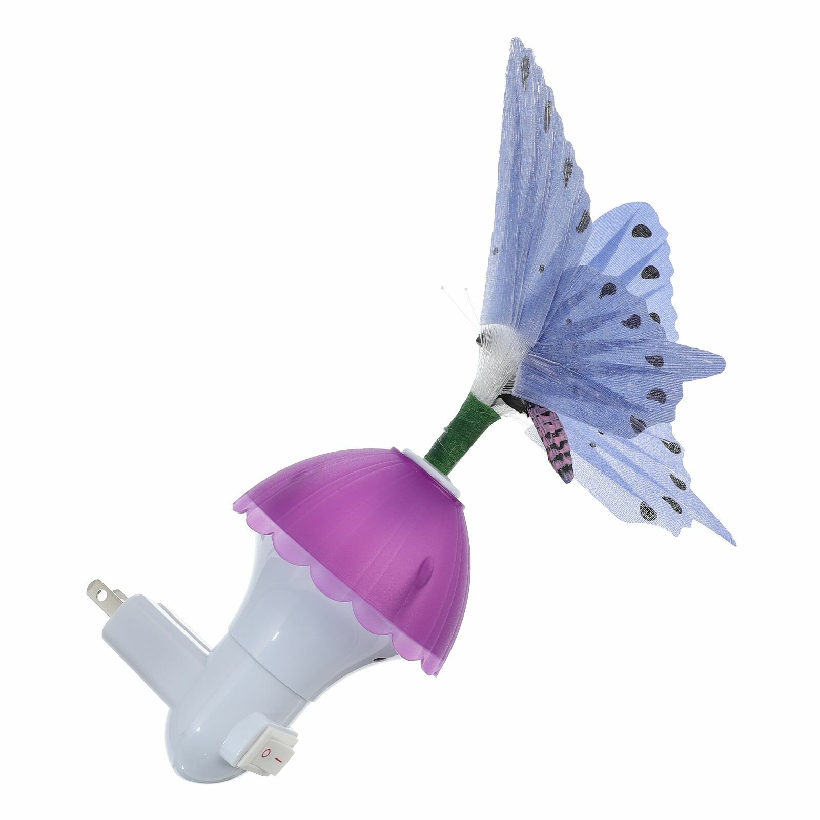 Ночная Лампа Светодиодная, Креативный 3D Светильник, Фиолетовый, 1 Упаковка