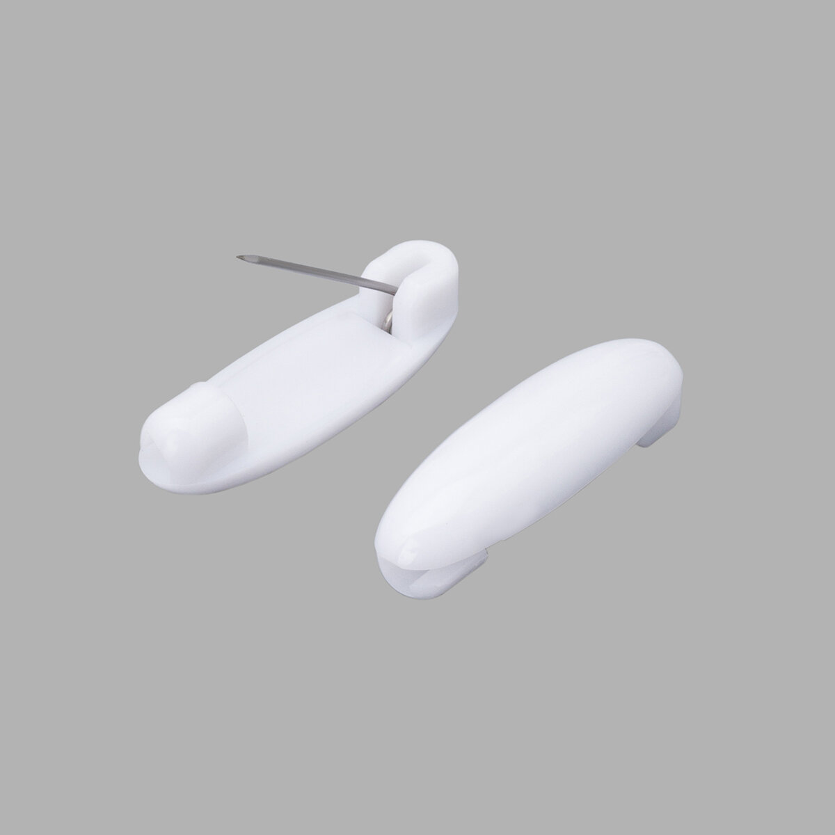 Булавки для постельного белья безопасные, длина 3,5 см, цвет белый, 6 штук