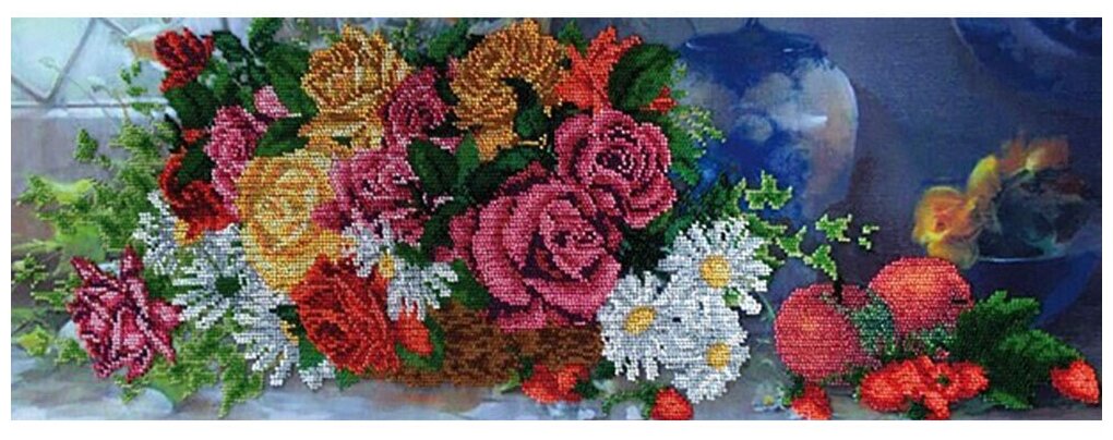 Набор для вышивания бисером FeDi "Гордость садовника"