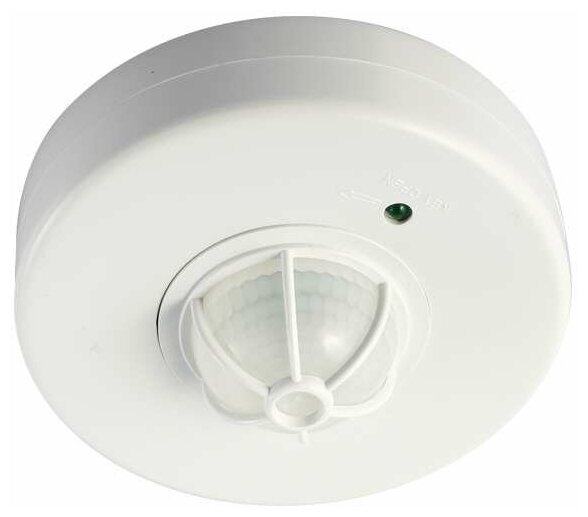 Датчик движения PMS-IR 024 1200Вт 360град. 2-6м IP20 WH JazzWay 5012974-2 шт