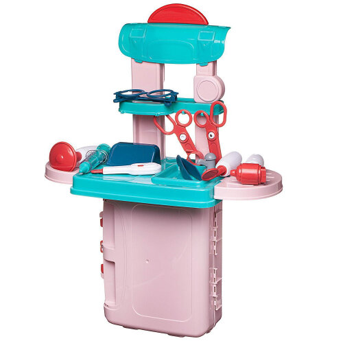 Игровой набор Abtoys PT-01592 Чудо-чемоданчик Юный доктор 3в1
