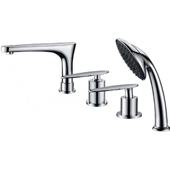 Смеситель на борт ванны Kaiser® Kaiser Star 02222, хром