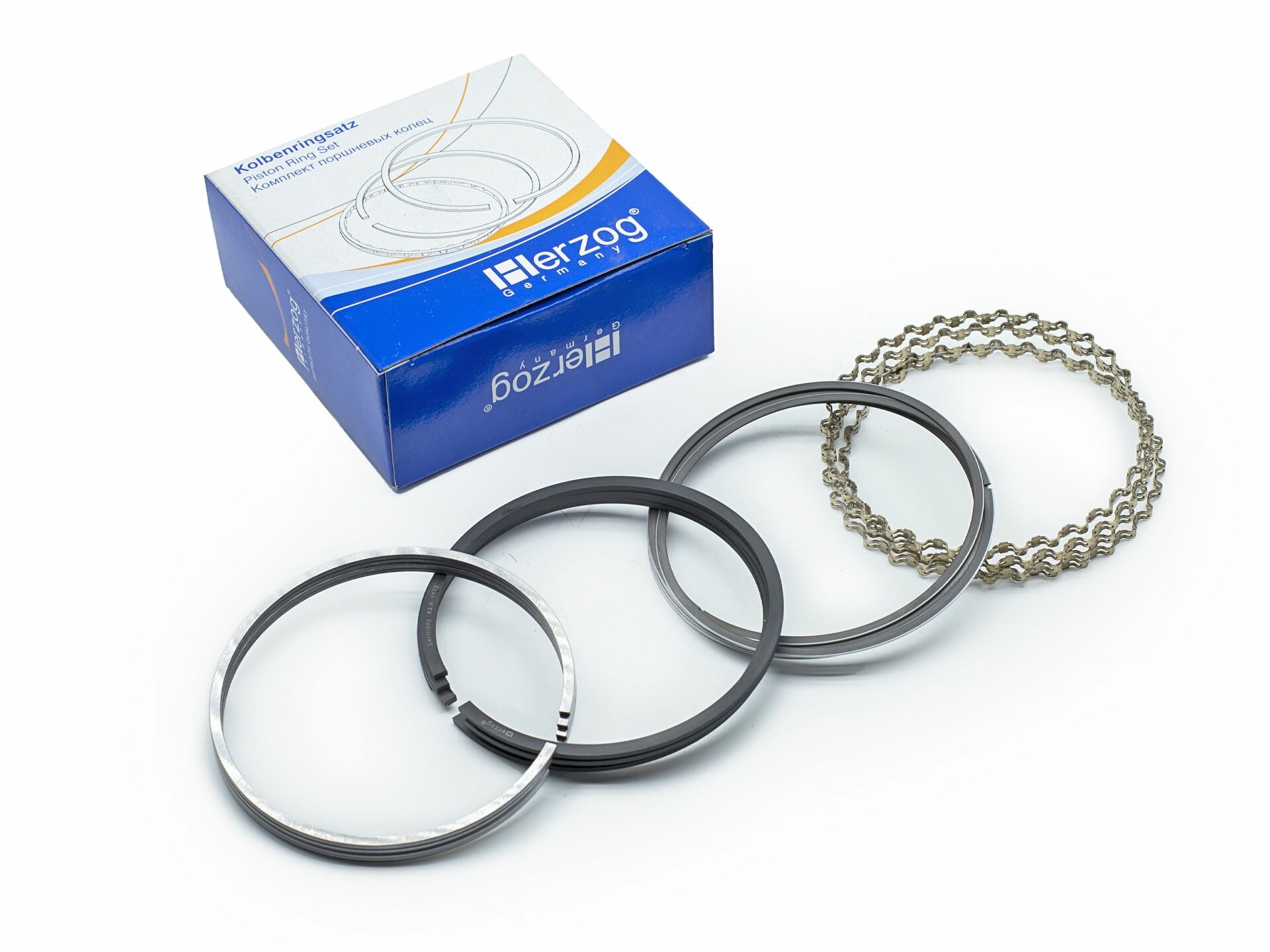 Кольца поршневые Herzog 21083, для LADA 2108