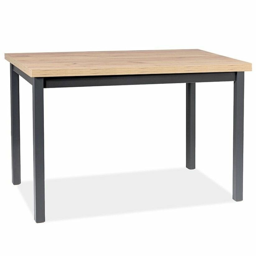 Стол SIGNAL ADAM 120 дуб артизан/черный