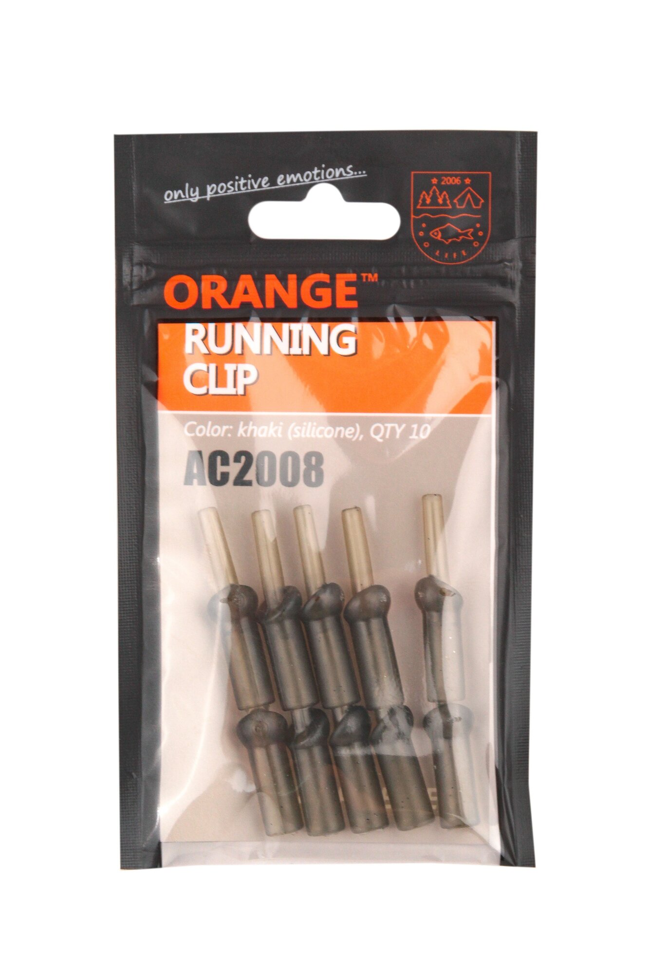 Orange силиконовая клипса для фиксации кабелей уп. 10 шт в упаковке многоразовая