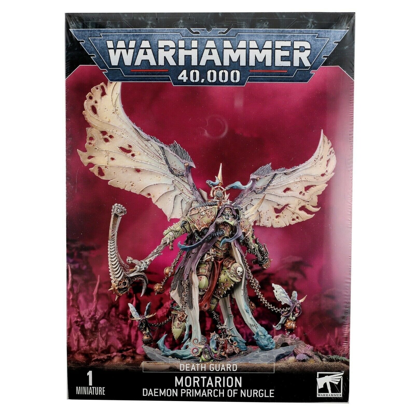 Модель для сборки Warhammer 40000 Death Guard: Mortarion, Daemon Primarch of Nurgle