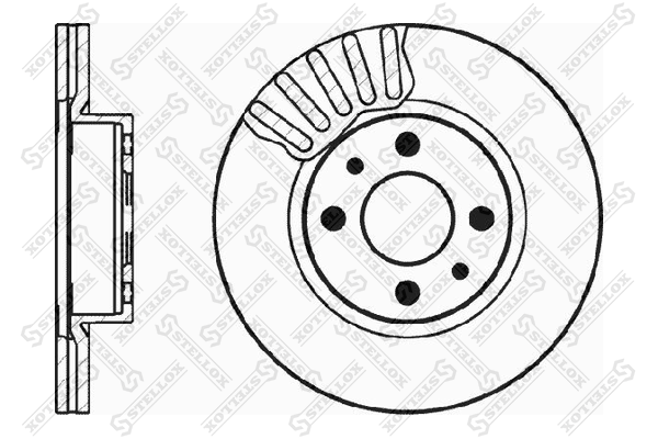 6020-9924v-sx диск тормозной передний alfa romeo 164 fiat croma 2025td 88