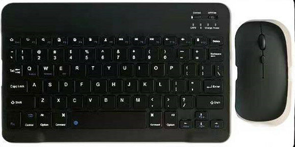 Клавиатура и мышь Cangjie, Bluetooth, для планшетных компьютеров, Android, портативные, с тайскими буквами