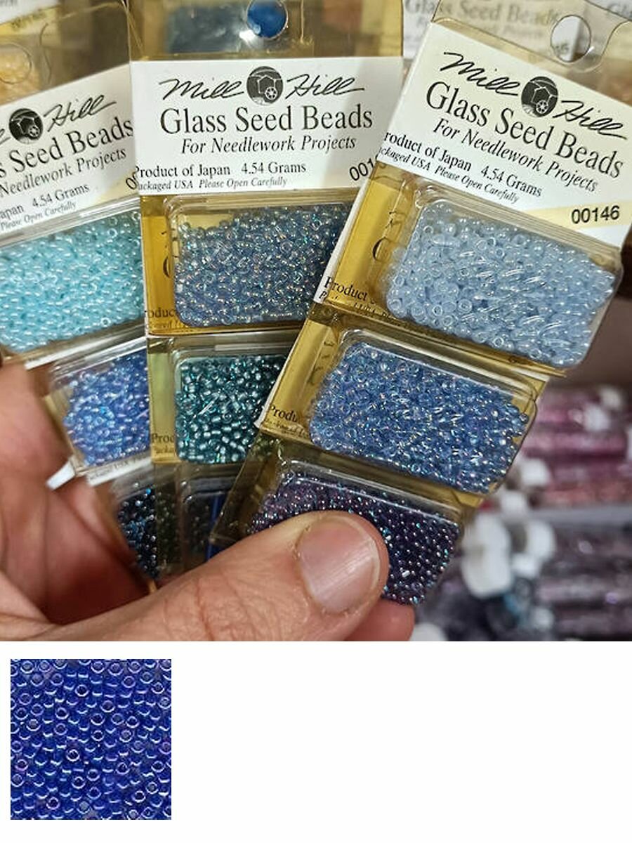 Стеклянный бисер Mill Hill Glass Seed Beads (цв. 02103, 4.54 гр.)