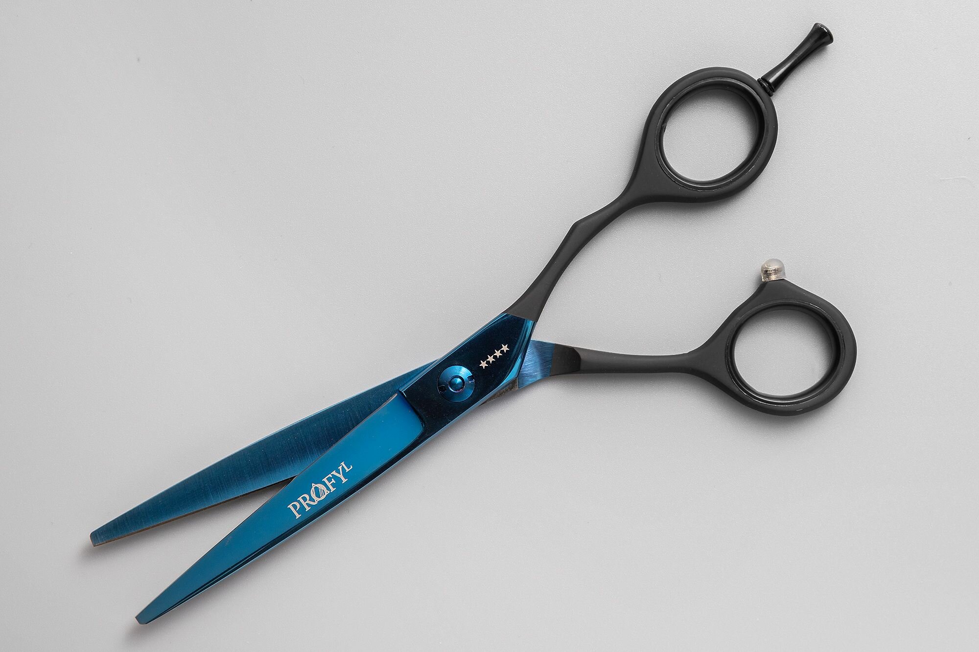 PROFYLAB (Profy-L) Ножницы парикмахерские прямые 5.5" "Blue Сanvases"