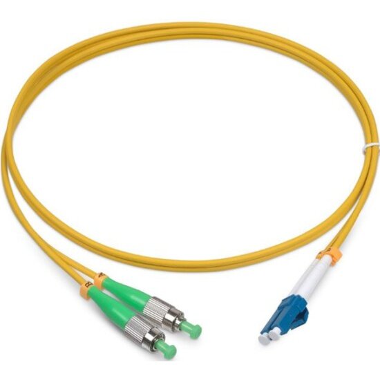 Патч-корд оптический Toplan , дуплексный, FC/APC-LC/UPC, 657A1, 4 м, LSZH