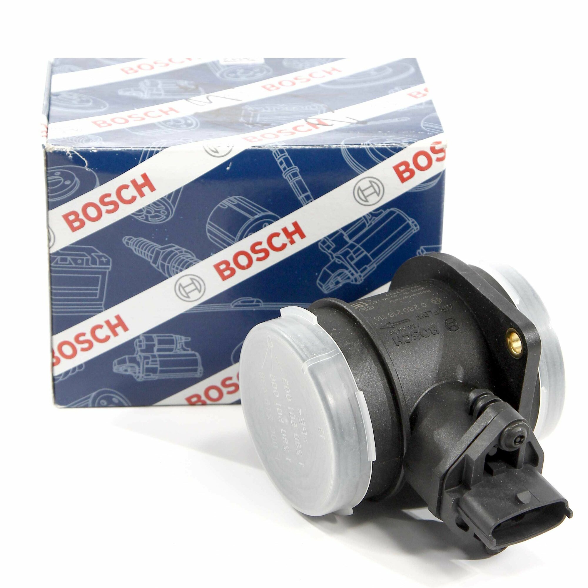 Датчик массового расхода воздуха (ДМРВ) ВАЗ 2108, 2109, 2110, 2111, 2112 (0280218116)