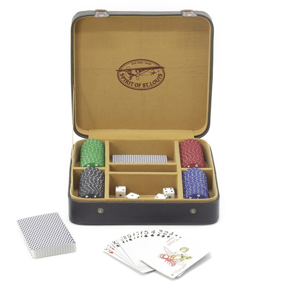 Набор дорожный Spirit of St. Louis POKER