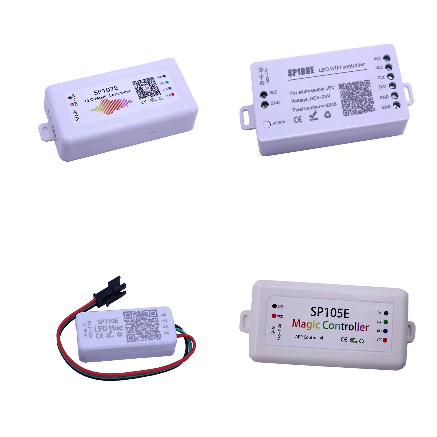 RGB-контроллер Taslauk Colorful X2 Music SP107E