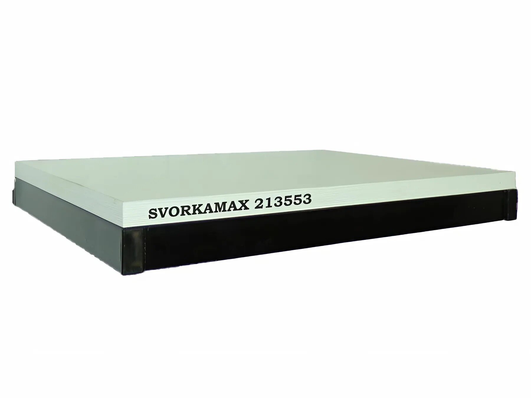 Полка скрытого крепления GARROSS "SIBERIA 213553", одна полка 30х40 см, высота 4,6 см, каркас чёрный, цвет полок сосна