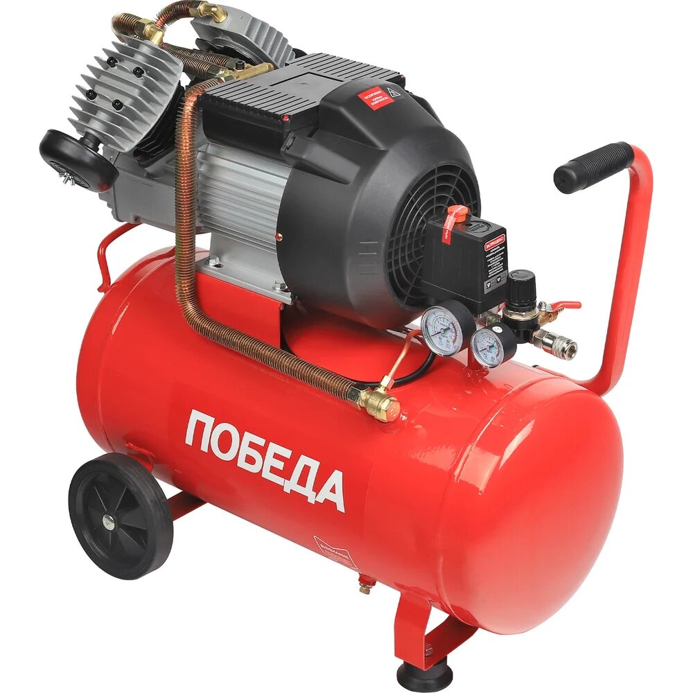Поршневой масляный компрессор победа КМ 50-400 525301715, для проведения различных сервисных