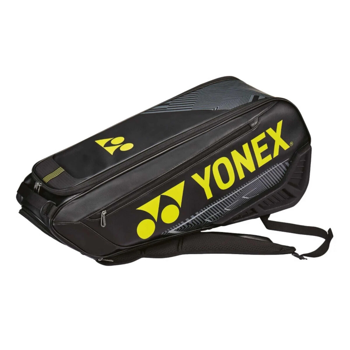 Чехол 4-6 ракеток Yonex BA 02326EX, Black/Yellow полиэстер термослой