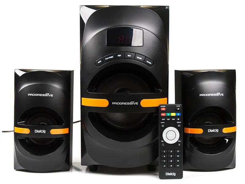 Акустические колонки DIALOG AP-210B Progressive, черный
