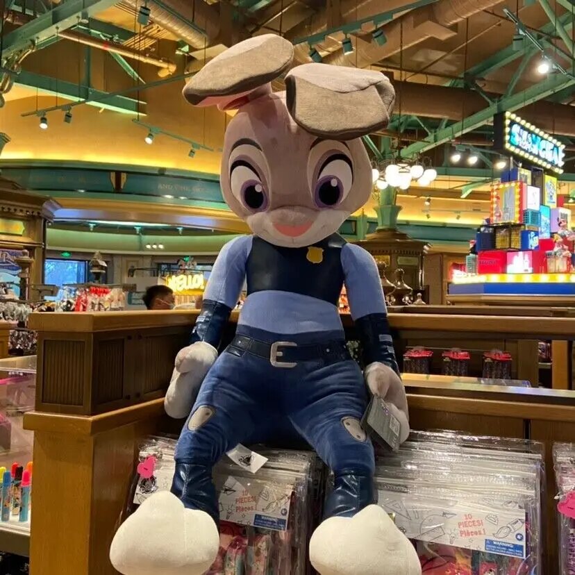 Большая плюшевая игрушка Disney Shanghai Judy Hopps Aoger