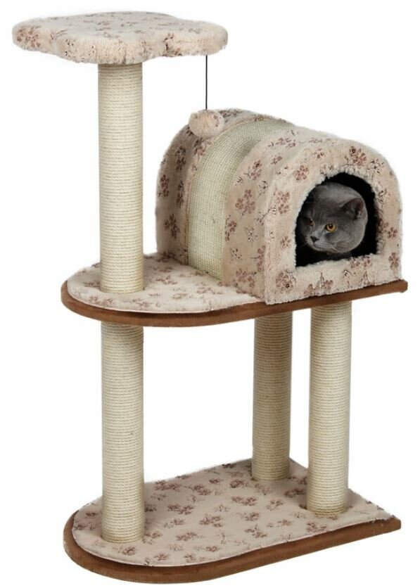 Triol Игровой комплекс для кошек 60*40*96 см (СТ58)